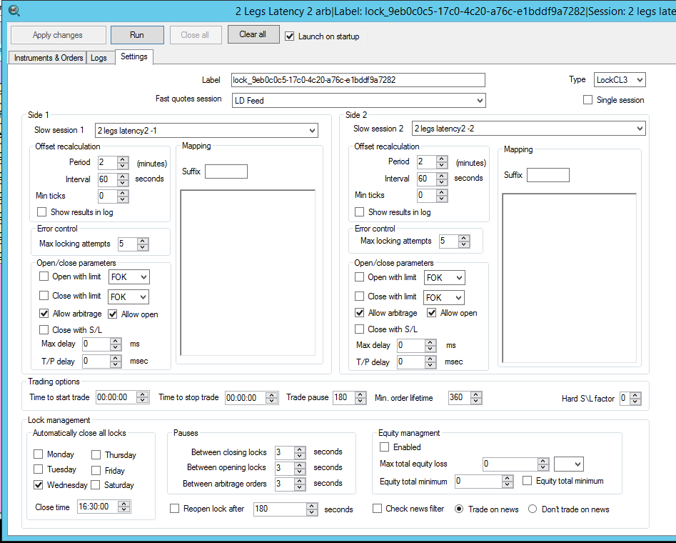 2 Legs Latency 2 arbitrage bot – HFT Arbitrage Platfrom -Arbitrage ...