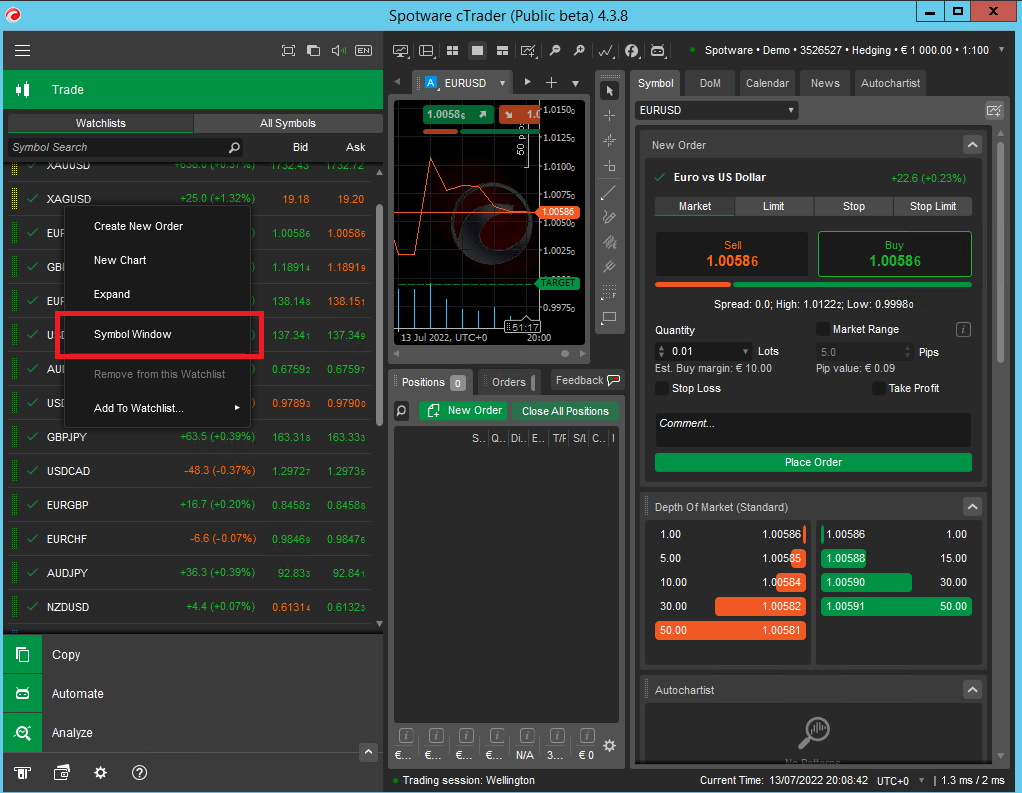 Adding Ctrader Session Hft Arbitrage Platfrom Arbitrage Software For